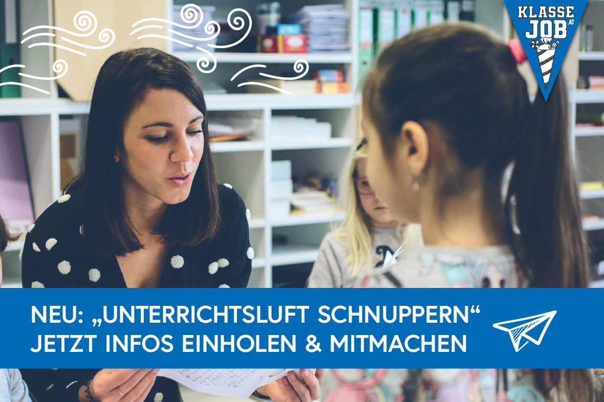 Unterrichtsluft schnuppern für Schüler*innen